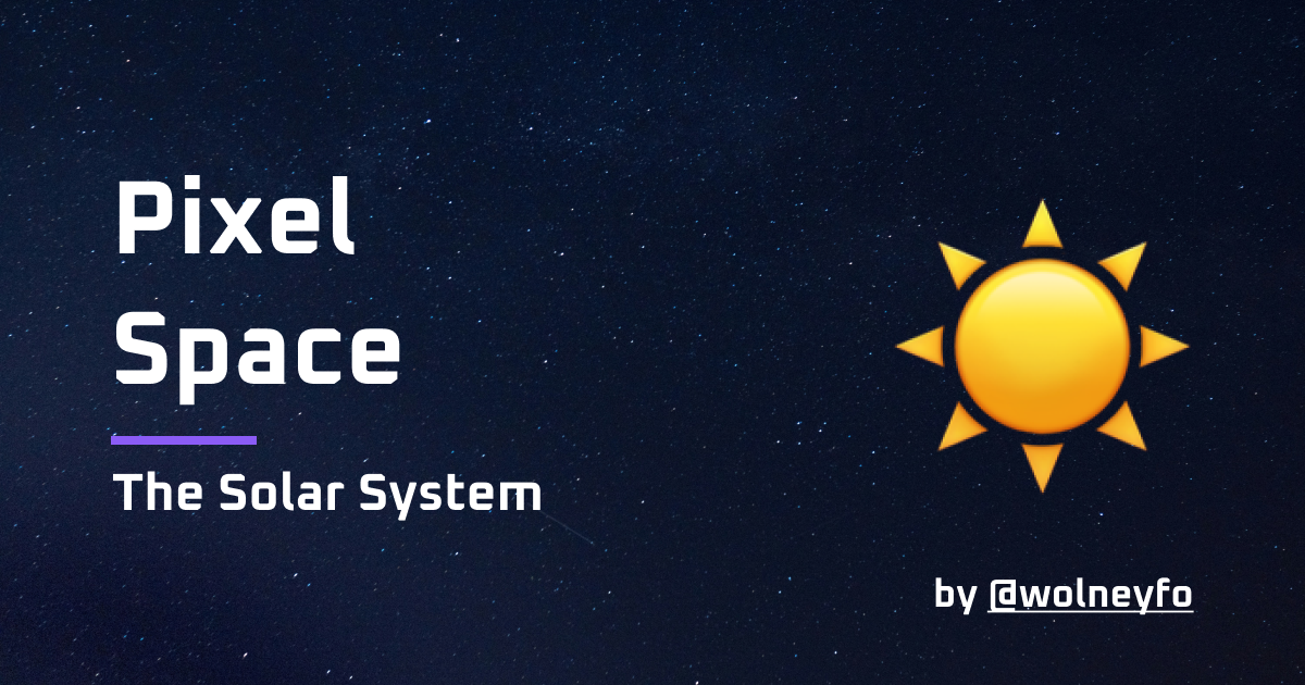 Solar System | Pixel Space